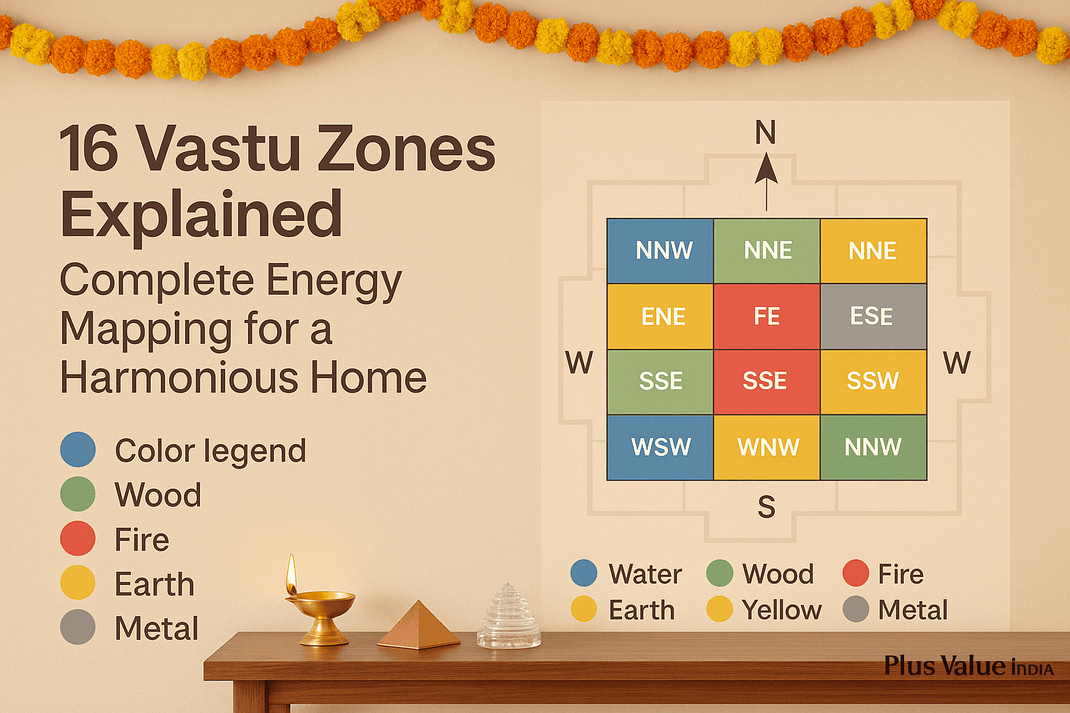 16 Vastu Zones Explained: Complete Energy Mapping for a Harmonious Hom ...