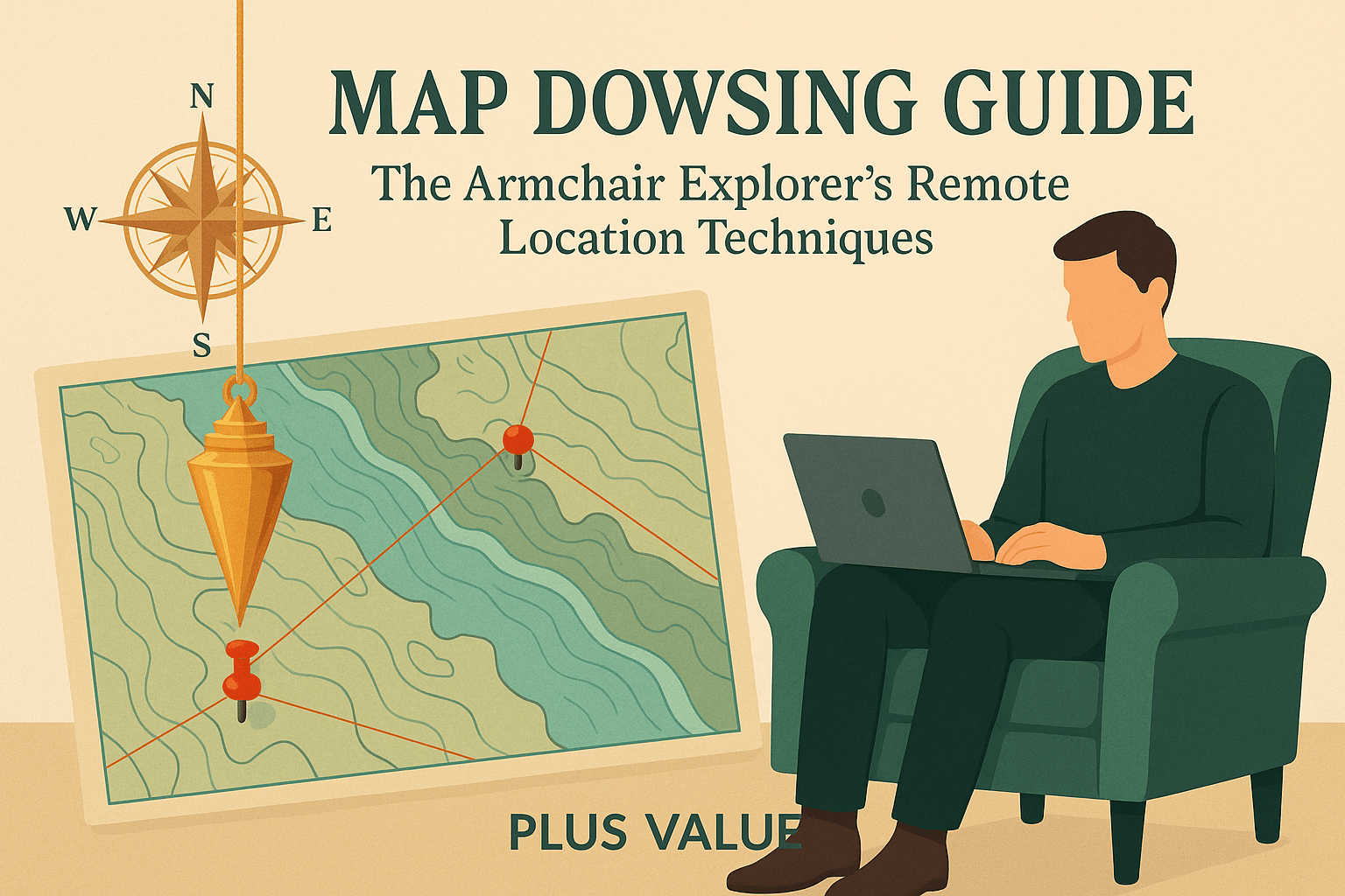 Map Dowsing Guide: The Armchair Explorer's Remote Location Techniques ...