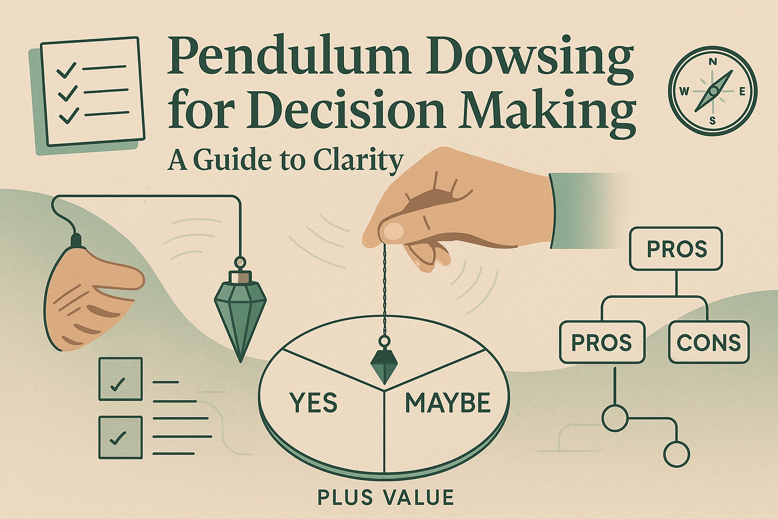 Pendulum Dowsing for Decision Making: A Guide to Clarity – plusvalueindia
