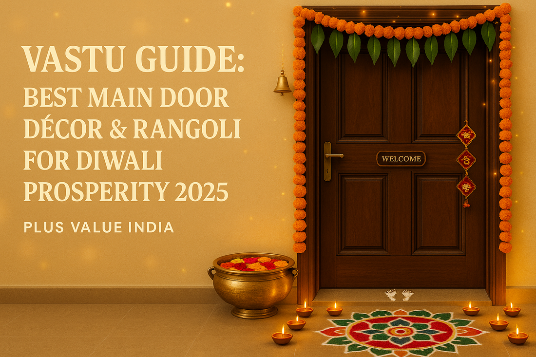 Vastu Guide: Best Main Door Décor & Rangoli for Diwali Prosperity 2025 ...