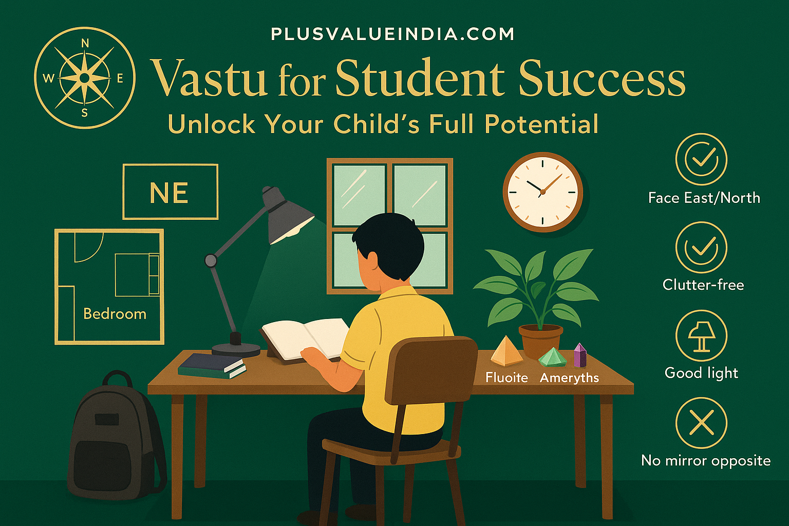 Vastu for Student Success: Unlock Your Child's Full Potential