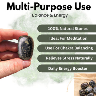Buy Kambaba Jasper Tumbled Stone for Peace & Grounding – plusvalueindia